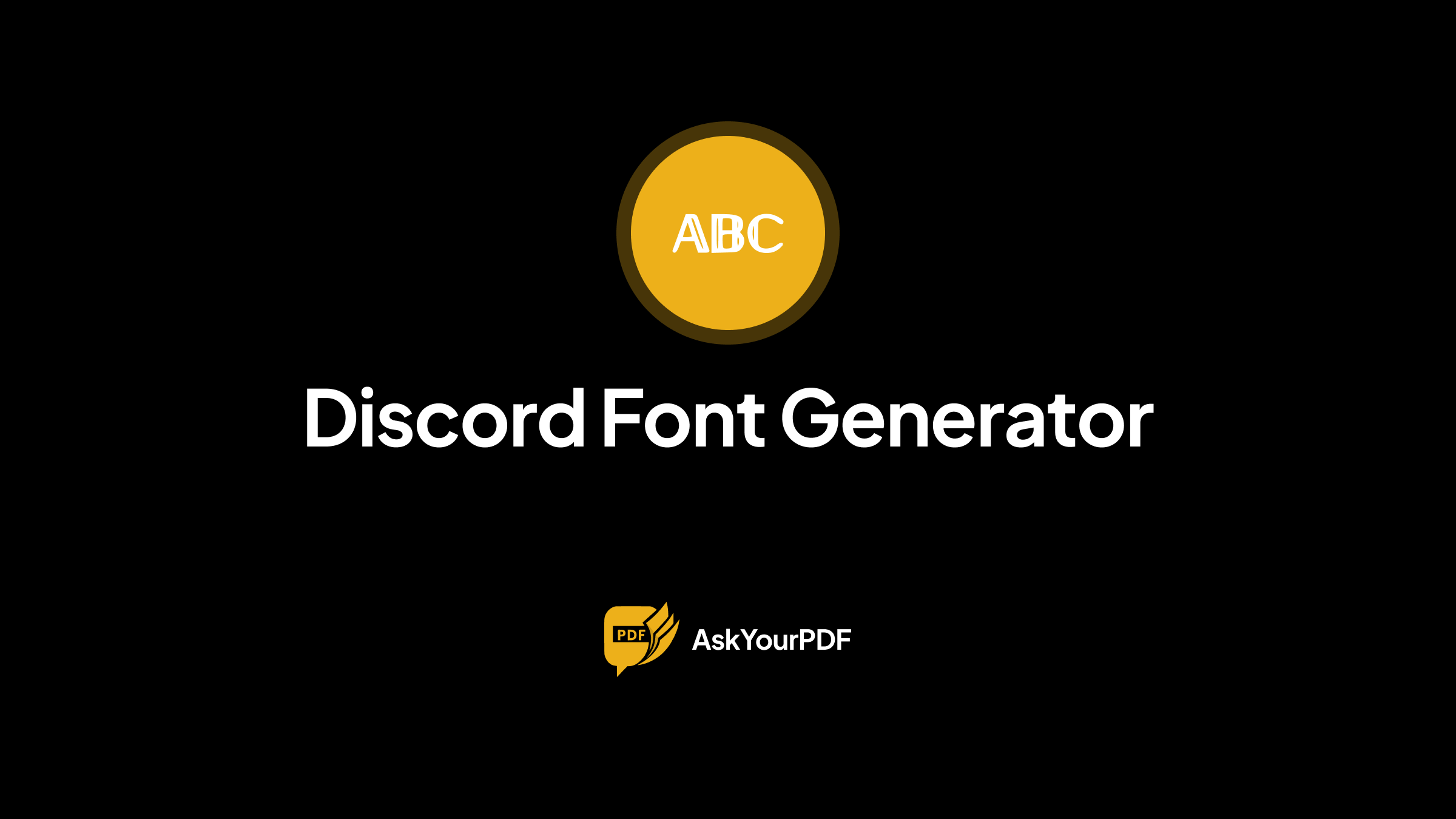 Best Online Discord Font Generator
